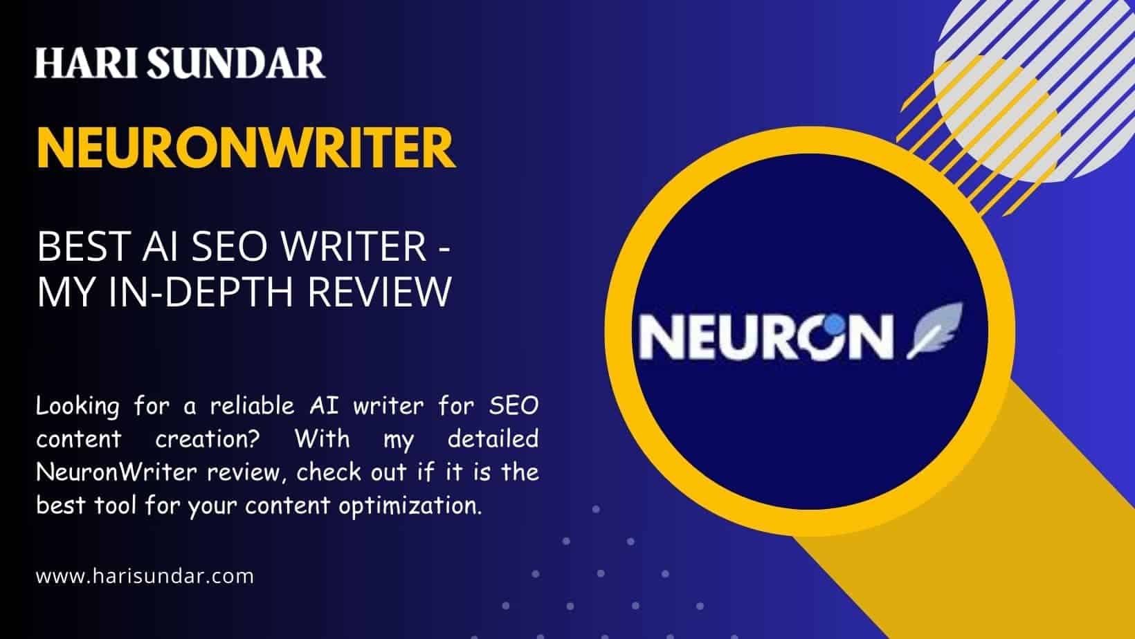 My In-depth NeuronWriter Review: Best AI Writer? (2024)