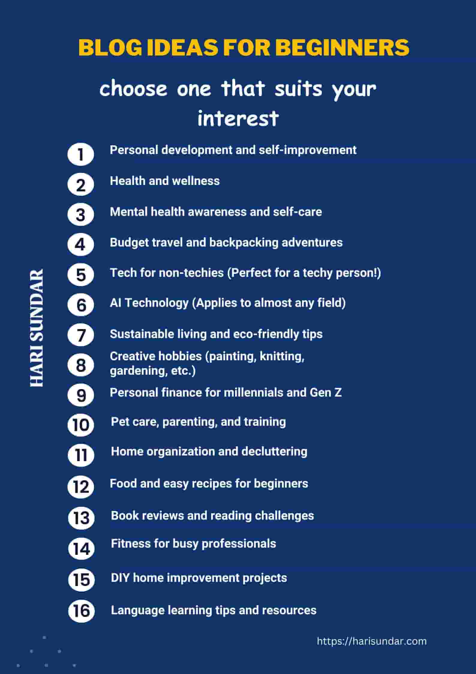 15+ Blog Ideas For Beginners: Niche Domination Guide 2024